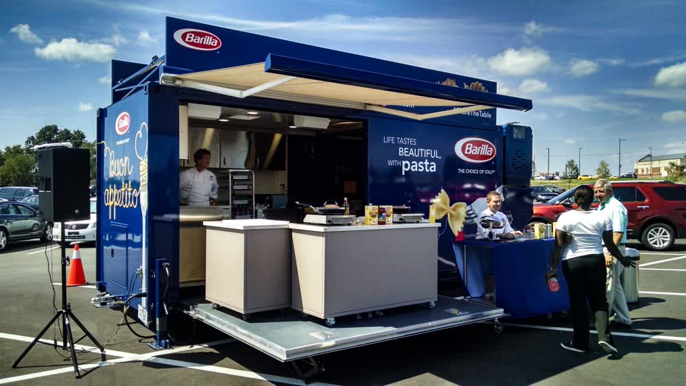 Sampling Kitchen | Custom Sampling Vehicles | Craftsmen Industries